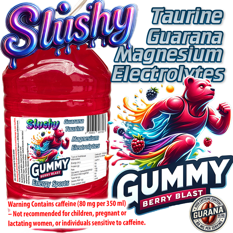Gummy Berry Blast 5 Lt Concentrate – BooM Slushy